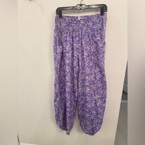 Earthbound Trading Co | Pants & Jumpsuits | Floral Purple Womens Pants ...